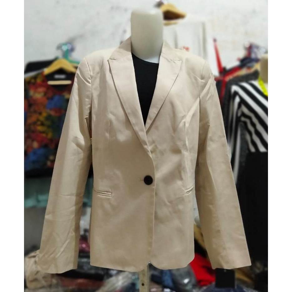 Jual blazer wanita pake lapis puring bagian dalam tebal dan sejuk Ori ...