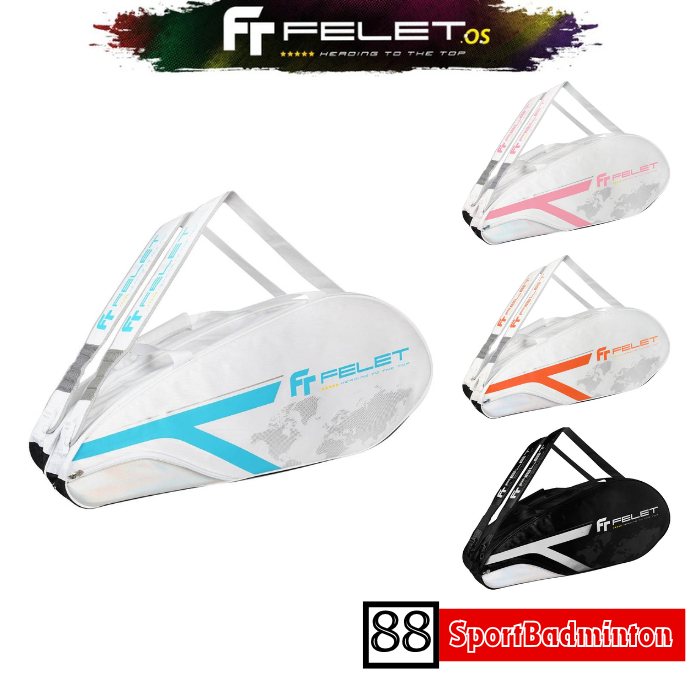 Jual Felet TOURNAMENT PACK BAG With Thermal - Tas Badminton Original ...