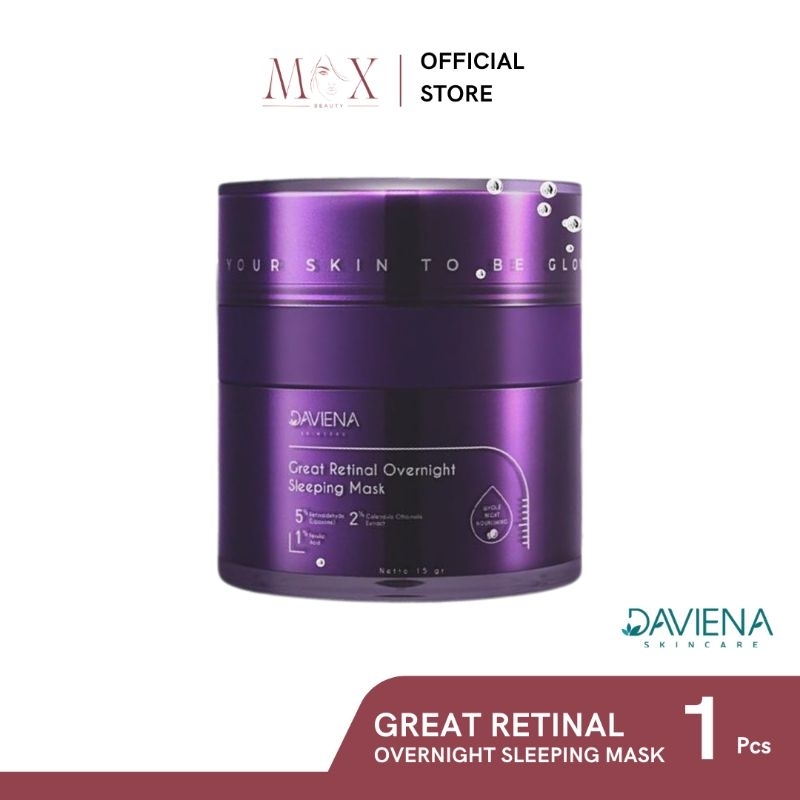 Jual DAVIENA SKINCARE - Daviena Great Retinal Overnight Sleeping Mask ...
