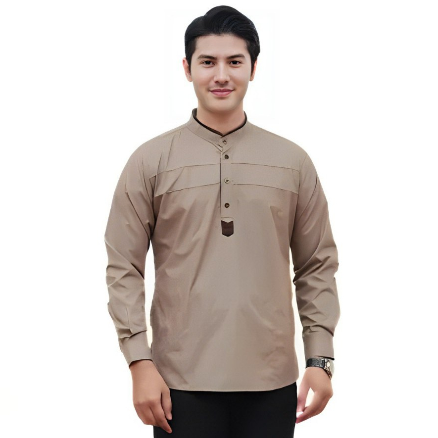 Jual Koko Motif Araseo | Baju Koko Motif Batik Lengan Panjang | Koko ...