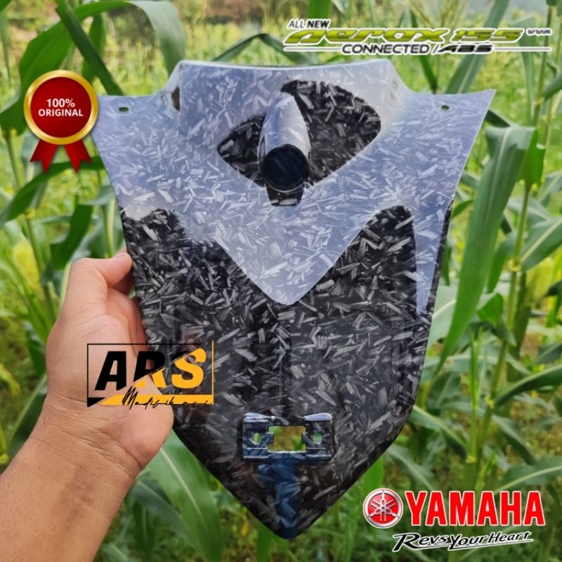 Jual Dasi Panel Depan Dudukan Plat New Aerox Connected Carbon WTP Motif ...