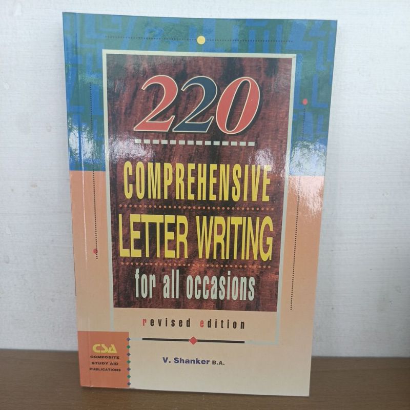 Jual Buku 220 Comprehensive Letter Writing for all Occasions | Shopee ...