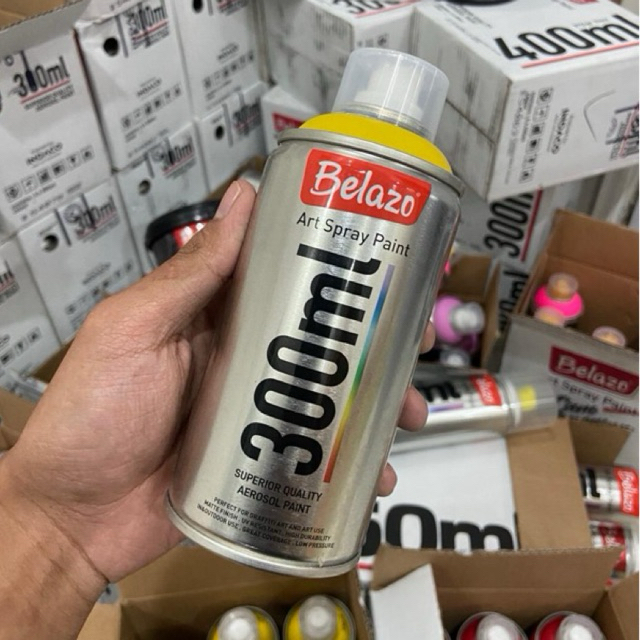 Jual BELAZO 300ML art spray paint, pilok graffiti cat graffiti mural ...