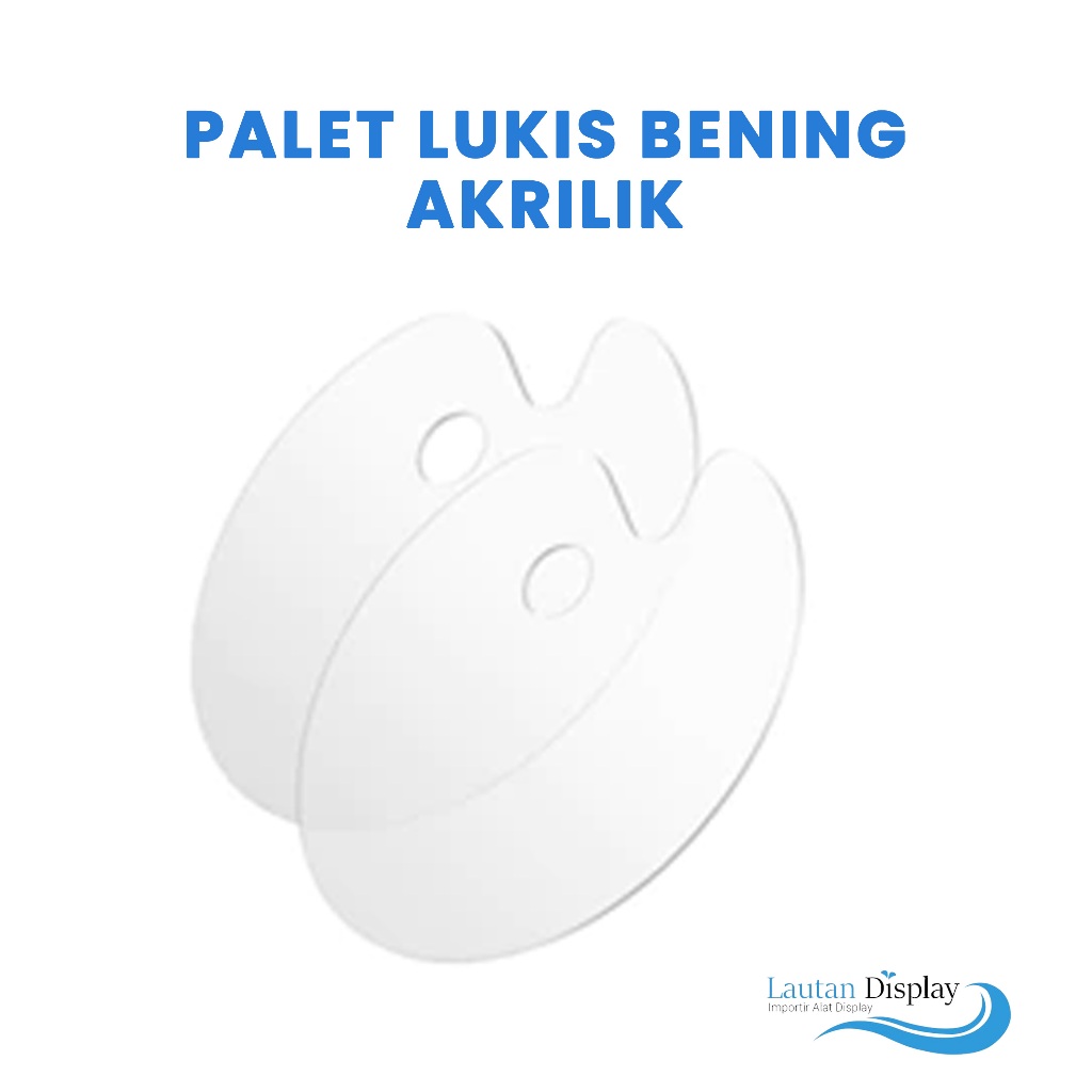 Jual Palet Lukis Akrilik Pallete Palette Tempat Wadah Cat Air Pallet ...