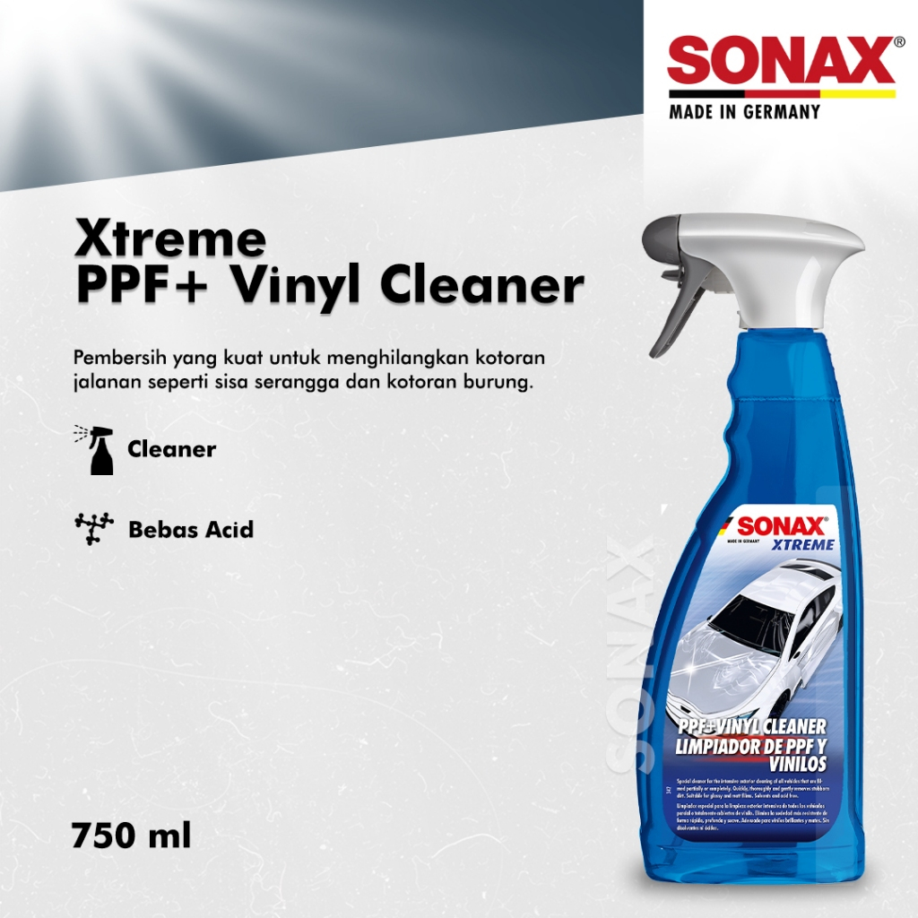 Jual Sonax Xtreme PPF + Vinyl Cleaner Pembersih 750Ml | Shopee Indonesia