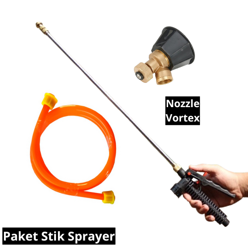 Jual Paket Semprotan Lengkap 1 Set Alat Semprot Sprayer Gerigi Stik ...
