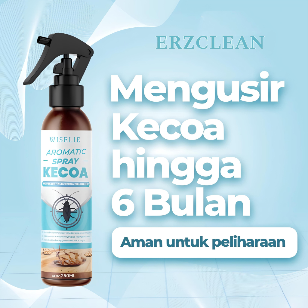 Jual ERZCLEAN Anti Kecoa Spray Racun Pembasmi Kecoa Kecoak Bugs Buster ...