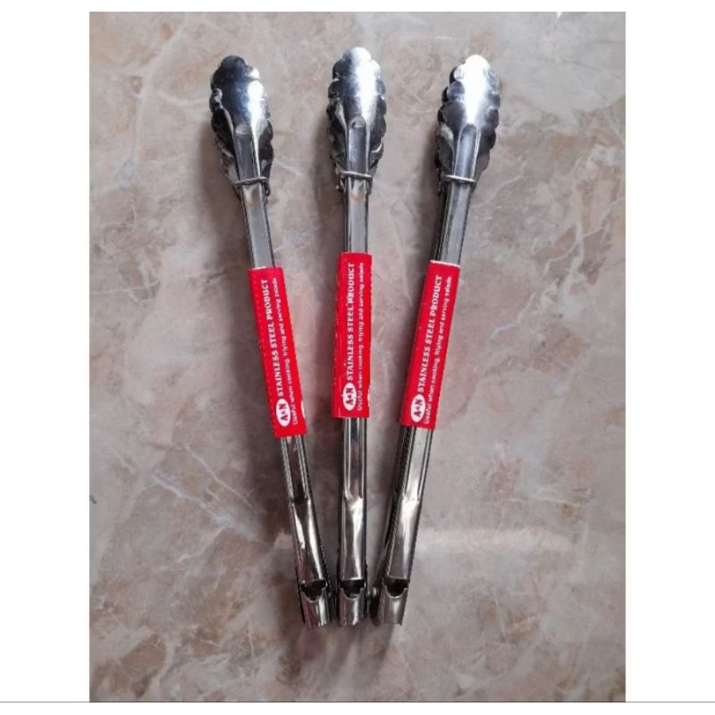 Jual Capit Makanan / Penjapit Makanan / Japitan Stainless | Shopee ...