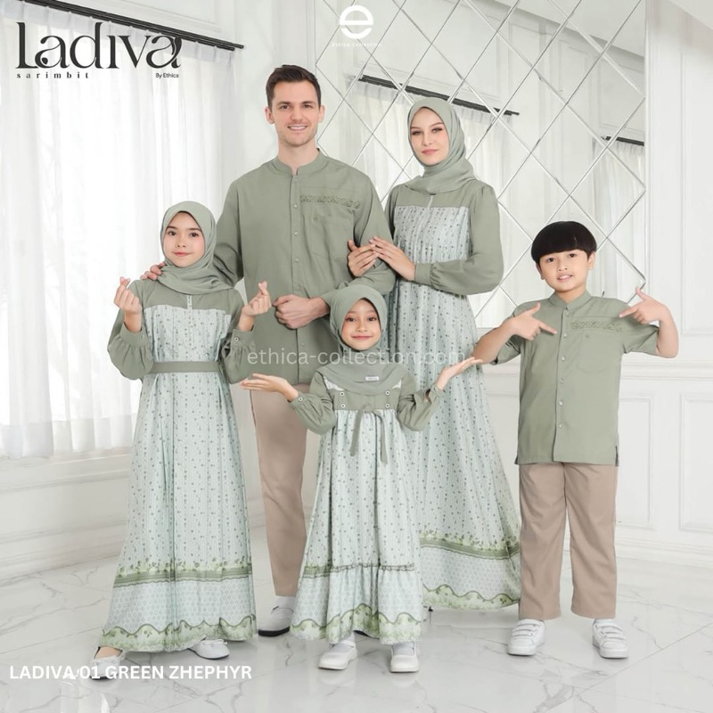 Jual SARIMBIT Terbaru 2025 LADIVA 01 GREEN ZHEPHYR | Shopee Indonesia