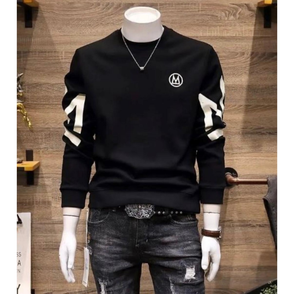 Jual Sweater Keren Kaos Pria Trendy Crewneck Unisex Elegan Sweatshirt ...