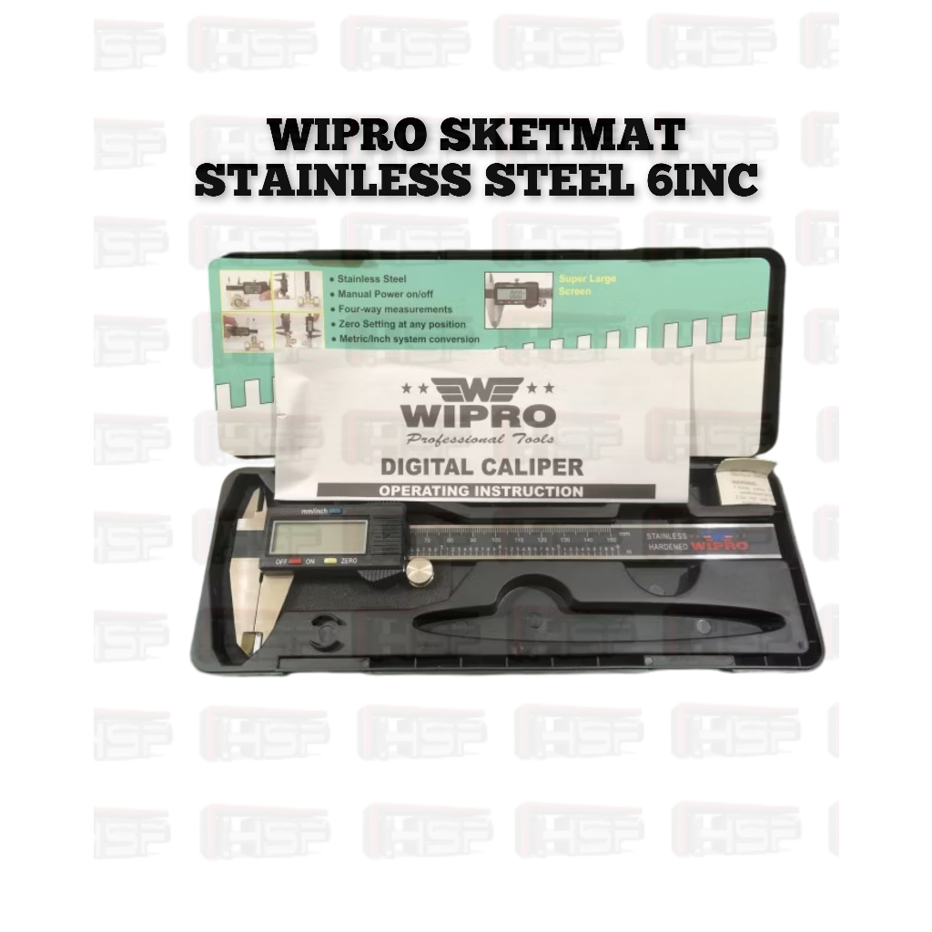 Jual WIPRO SKETMAT STAINLES STEEL 6INC | Shopee Indonesia