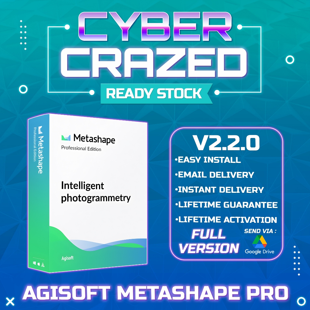 Jual Agisoft Metashape Professional 2.2.0 Build 19522 Full Version ...
