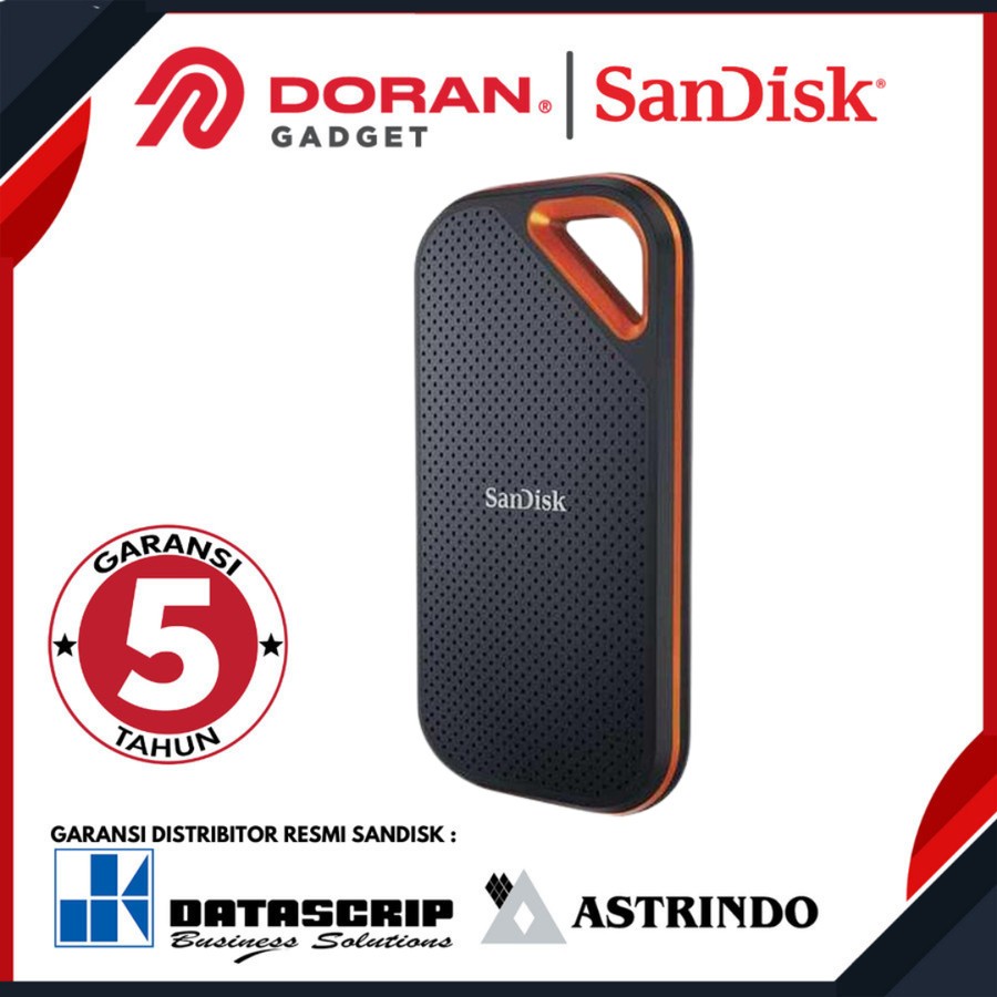 Jual Sandisk Extreme Pro E81 Portable SSD 1TB/2TB/4TB Type-C - Garansi Resmi 5 Tahun | Shopee ...