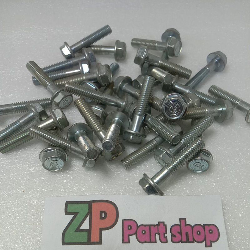 Jual FLENG BOLT 6X30 KUNCI 10 PAKET (50PCS) | Shopee Indonesia