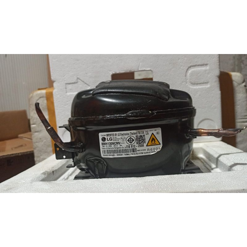 Jual kompresor kulkas LG inverter 2pintu BMH130NCMV original | Shopee ...