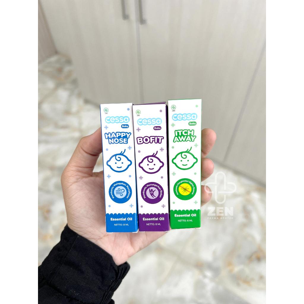 Jual Cessa Baby Essential Oil 8 mL /VarianBofit(ungu)HappyNose(Biru ...