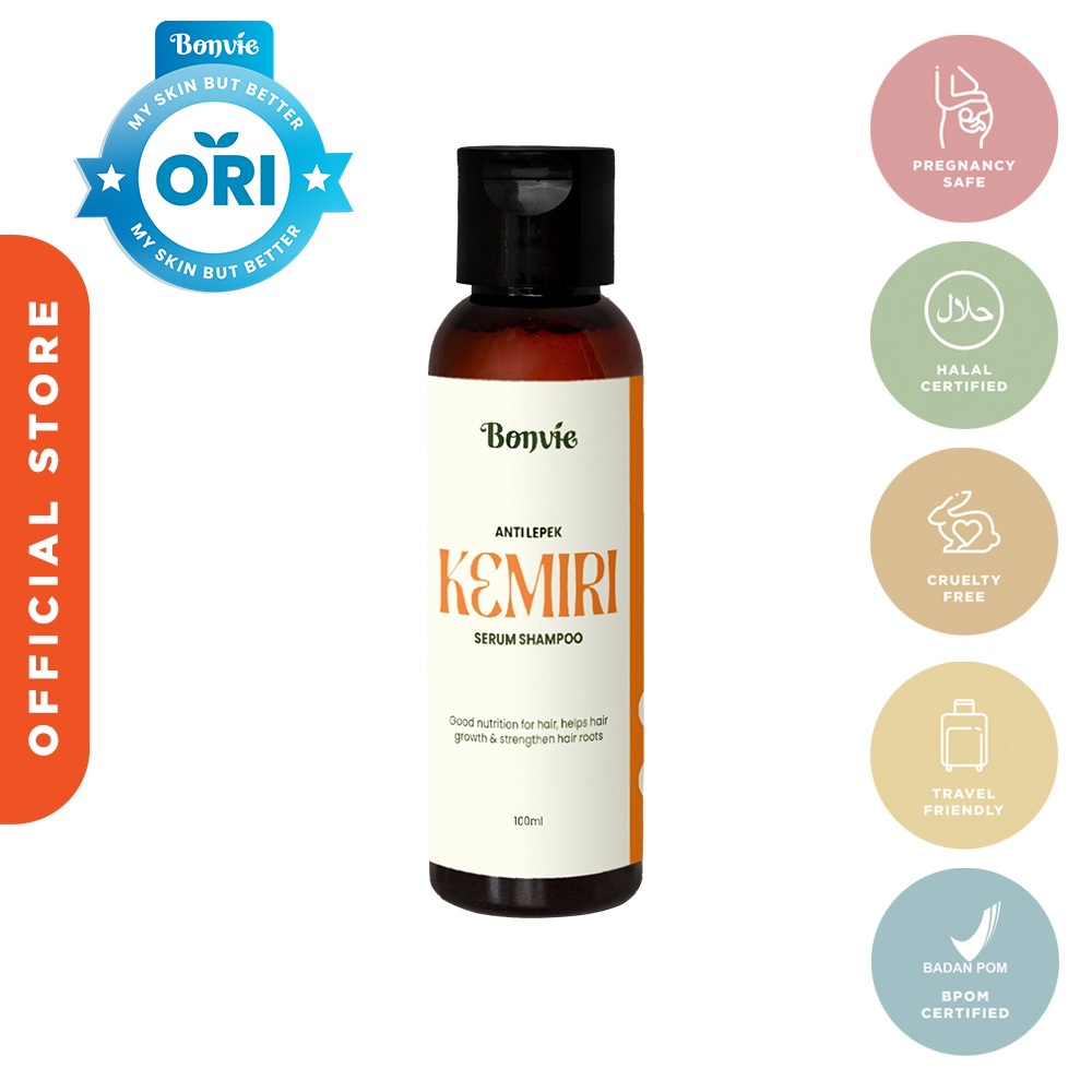 Jual MSBB - Bonvie Serum Shampoo Anti Lepek Kemiri 100ML (Travel Size) | Shopee Indonesia