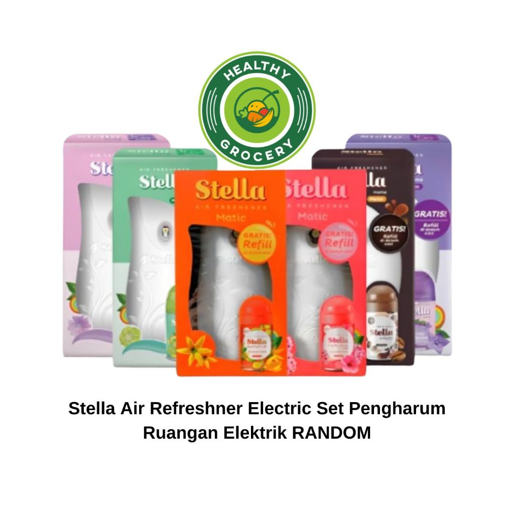Jual Stella Matic Box Set RANDOM / Pengharum Ruangan Otomatis | Shopee ...