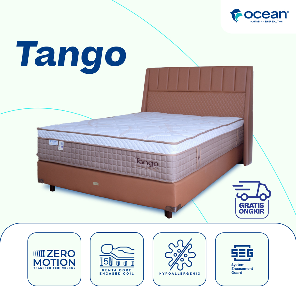 Jual Ocean Springbed - Kasur Tango Encased coil technology | Shopee Indonesia