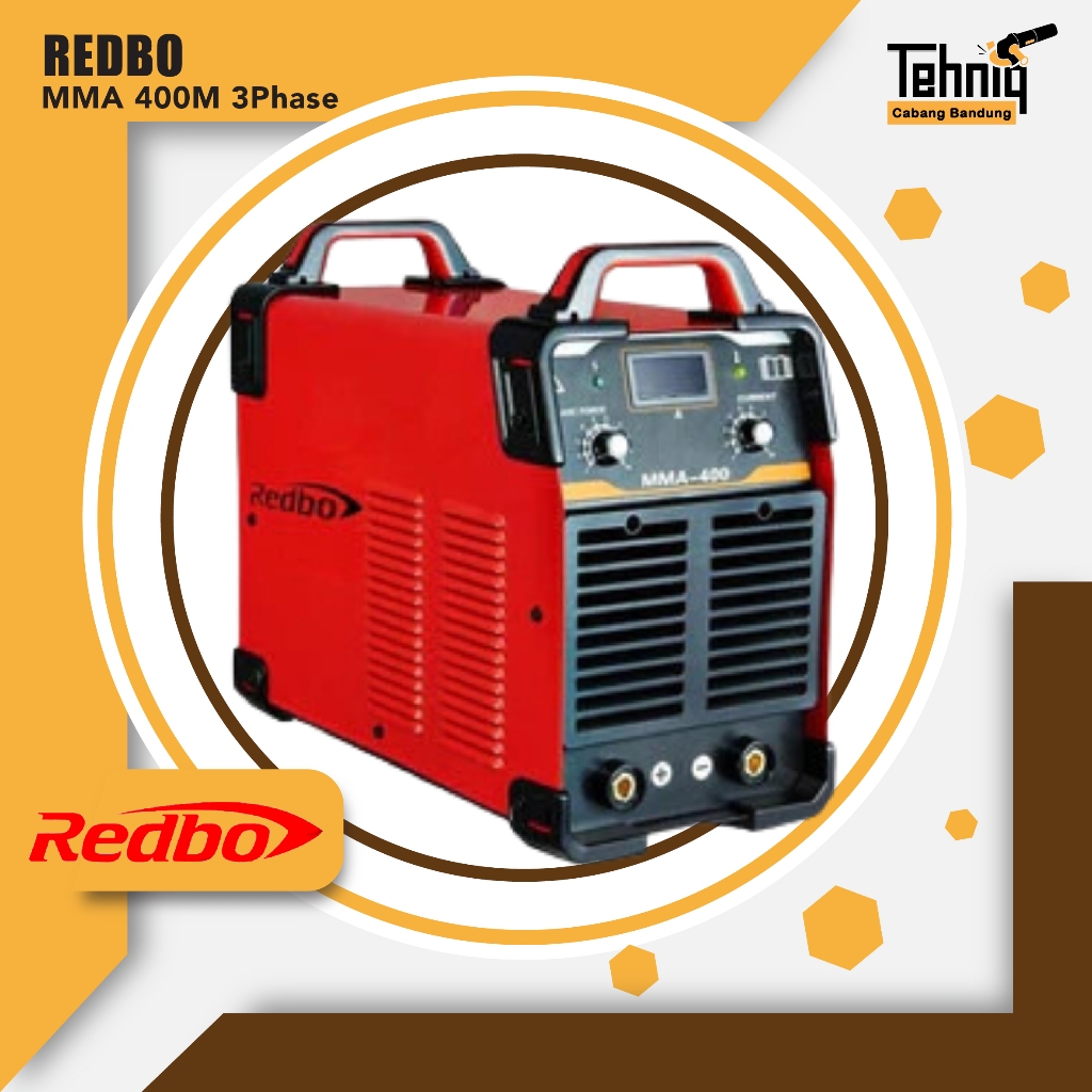Jual Redbo MMA 400M Mesin Las Listrik 3 Phase / Inverter Welding Machine Redbo MMA 400 M 3Phase ...