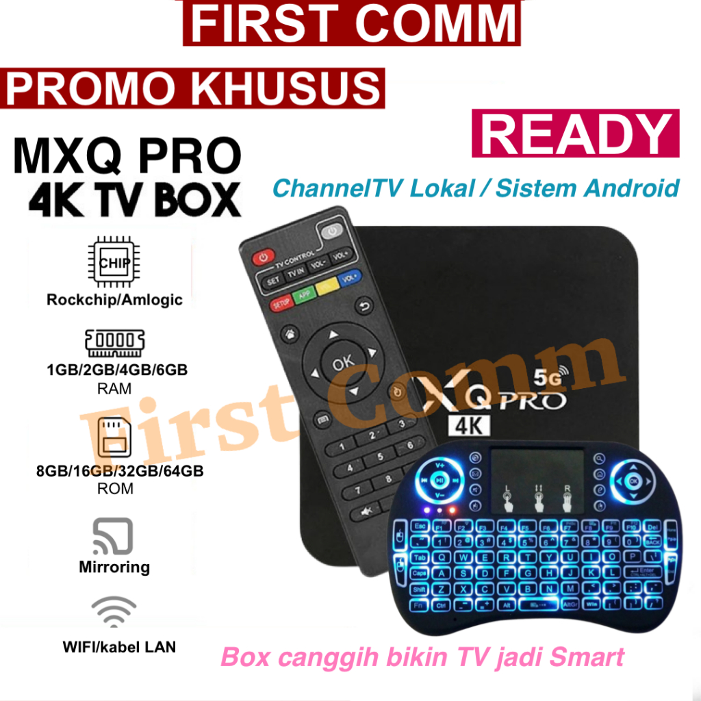 Jual Android TV BOX Set Top Box STB Digital Smart TV Media Player ...