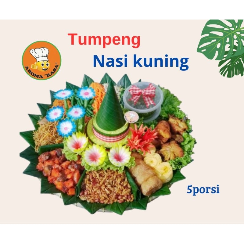 Jual Tumpeng nasi kuning/Nasi kuning/Nasi liwet/Nasi unggu/Nasi ijo ...