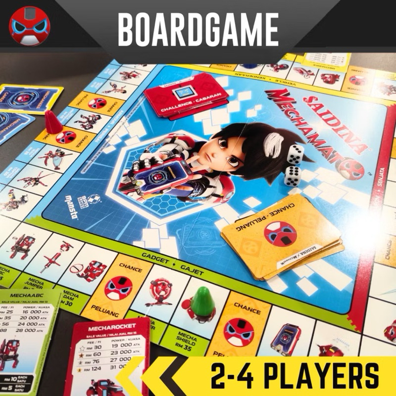 Jual Saidina x Mechamato Boardgame | Shopee Indonesia
