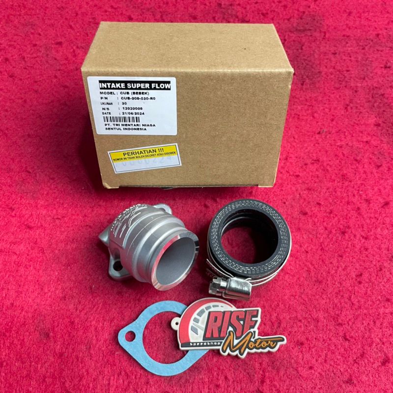 Jual INTAKE BRT SUPER FLOW CUB BEBEK MATIC 30 MM | Shopee Indonesia