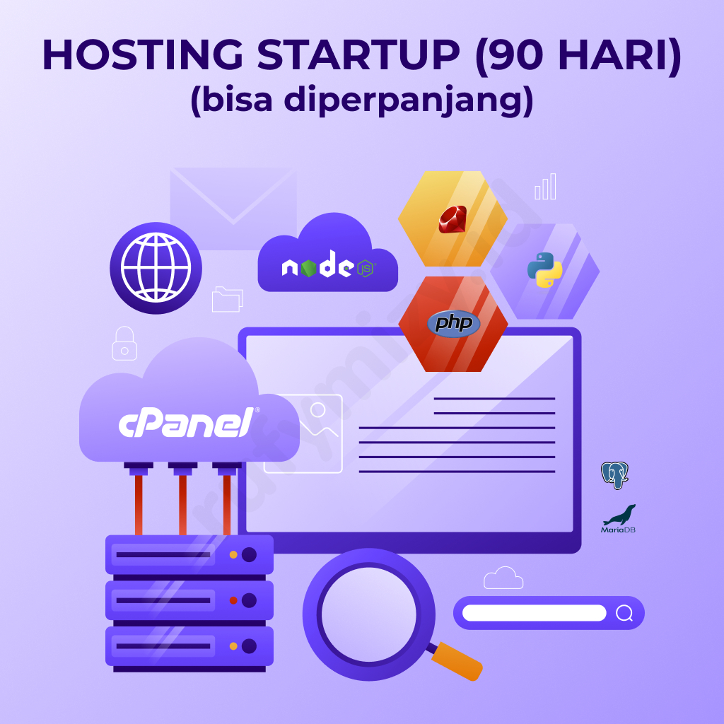 Jual Hosting Startup Unlimited - 90 Hari | Shopee Indonesia