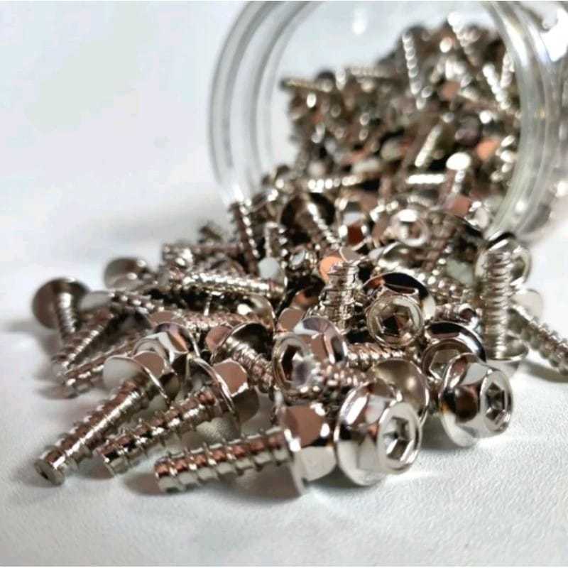 Jual BAUT BODY PROBOLT YAMAHA 2 KUNCI STAINLES CHROME MIO FINO NMAX AEROX DLL ( HARGA PER 1 BIJI ...