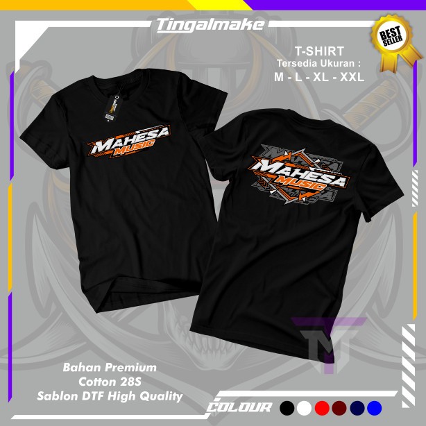 Jual Kaos Distro Mahesa Music Unisex| Baju T-shrit Official Mahesa ...