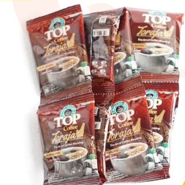 Jual top kopi toraja murni 7g mini ( 1 renceng isi 10 ) | Shopee Indonesia