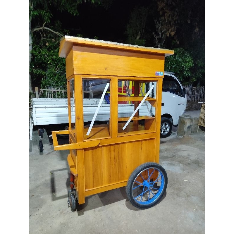 Jual Gerobak Mini / Gerobak Sate / Gerobak Bakaran / Gerobak Custom ...