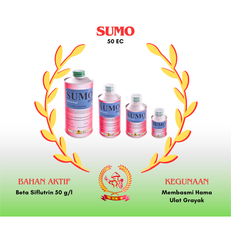 Jual Sumo 50 EC - 80 ml, 250 ml, 500 ml ( Insektisida ) Obat Hama Ulat ...