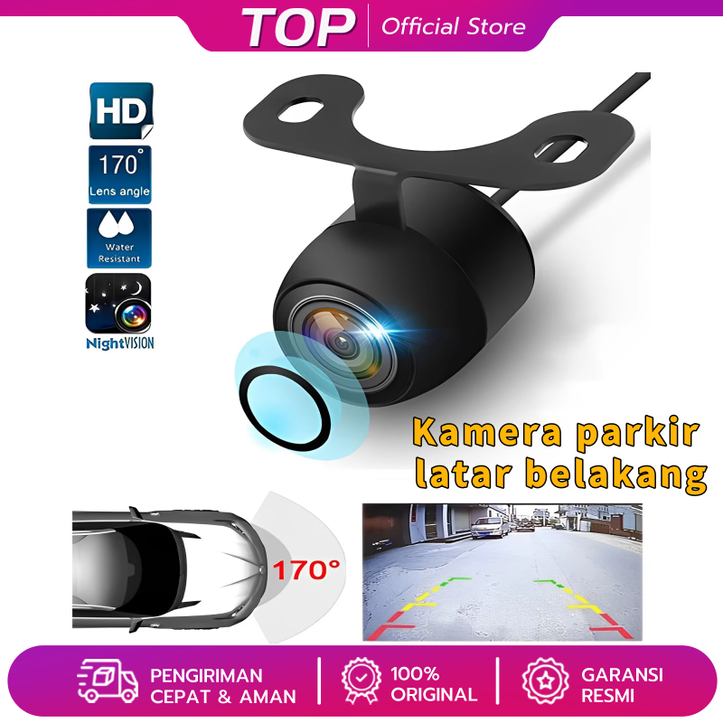 Jual 【READY YA】Definisi tinggi mobil penglihatan malam berbalik kamera ...