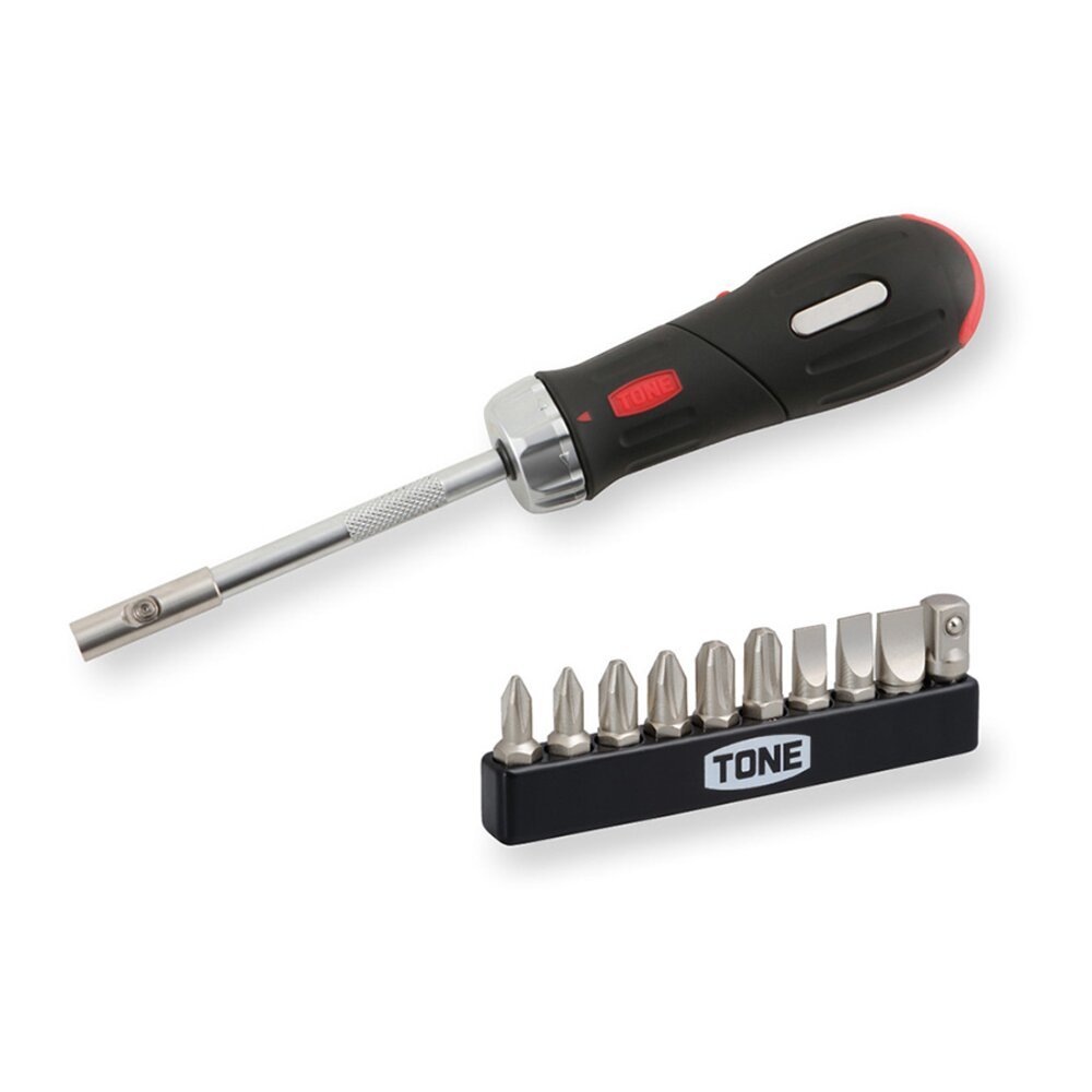 Jual TONE Ratchet Screwdriver Set 12 pcs RD10S | Shopee Indonesia