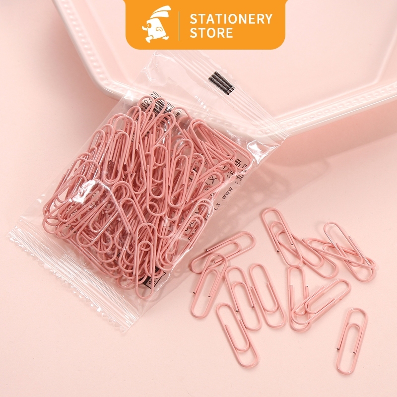 Jual Paper clip metalik/clip metalik/jepitan kertas/klip kertas/klip ...