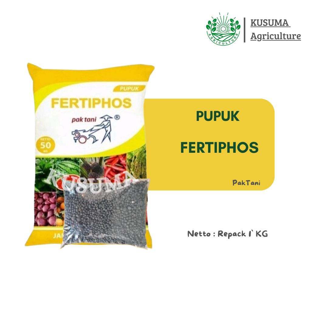 Jual PUPUK FERTIPHOS PAKTANI 1 KG KEMASAN REPACK PUPUK ORIGINAL ...