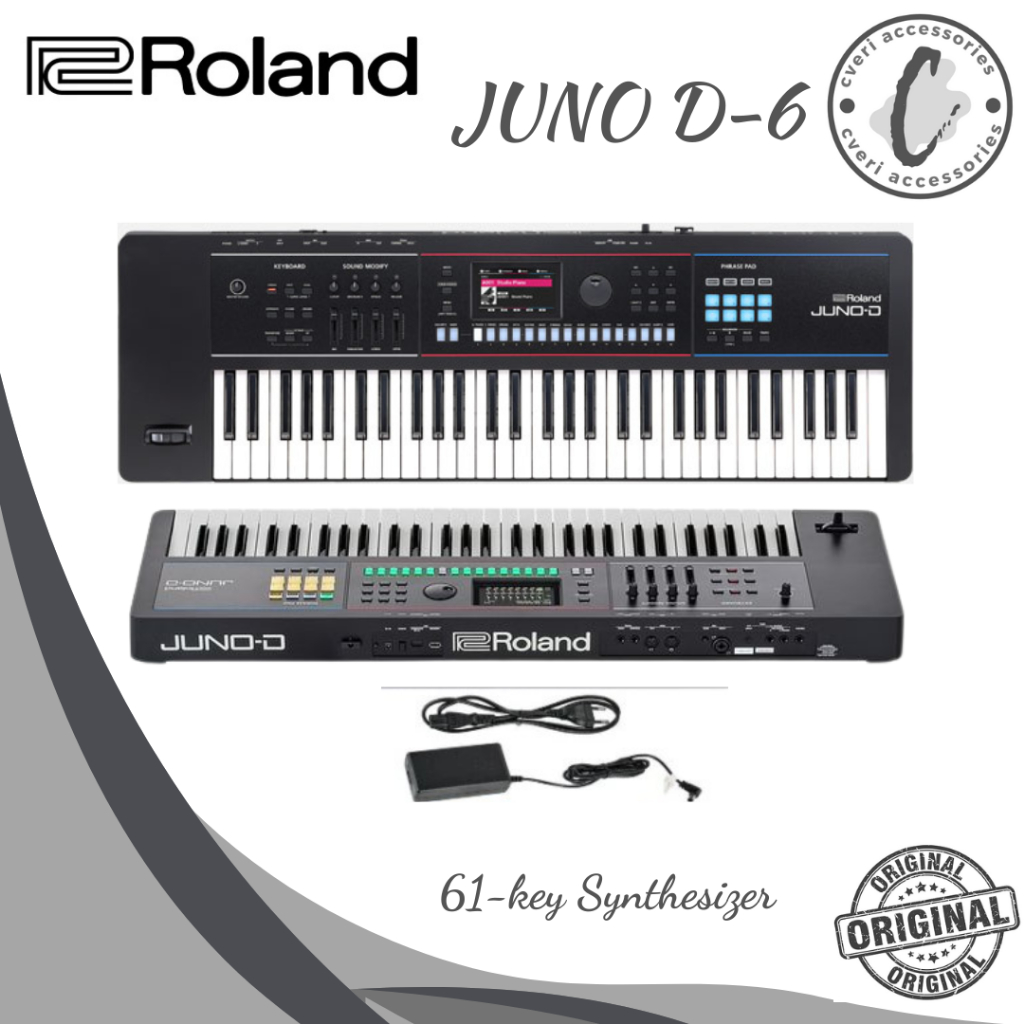 Jual Roland JUNO-D6 61-key Synthesizer Roland Juno D-6 61-key ...