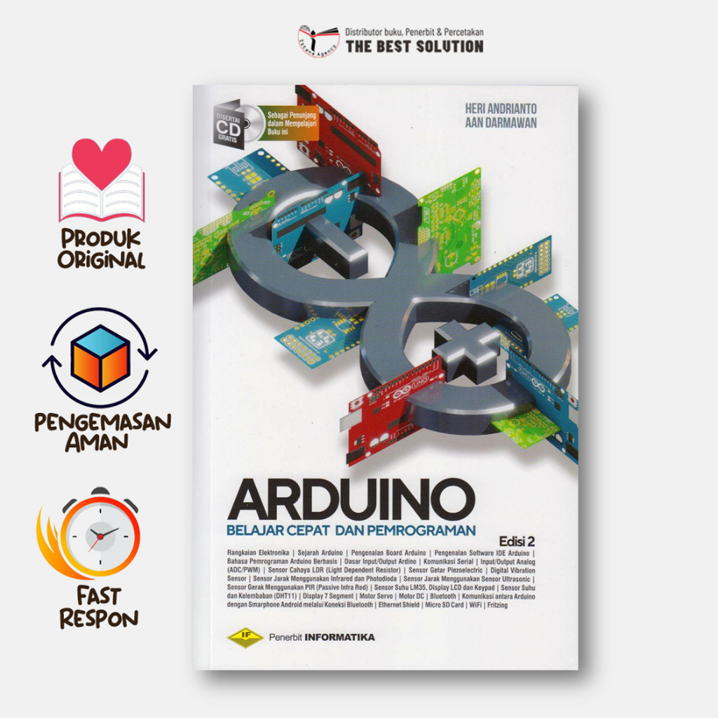 Jual Arduino belajar Cepat Dan Pemrograman Edisi 2 | Shopee Indonesia