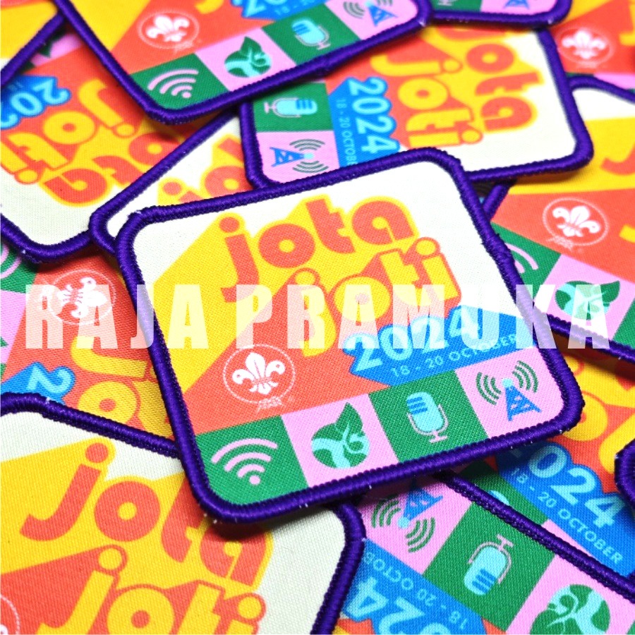 Jual Jota Joti 2024 Badge Tiska Jotajoti Bordir dan Sublime lis bordir ...