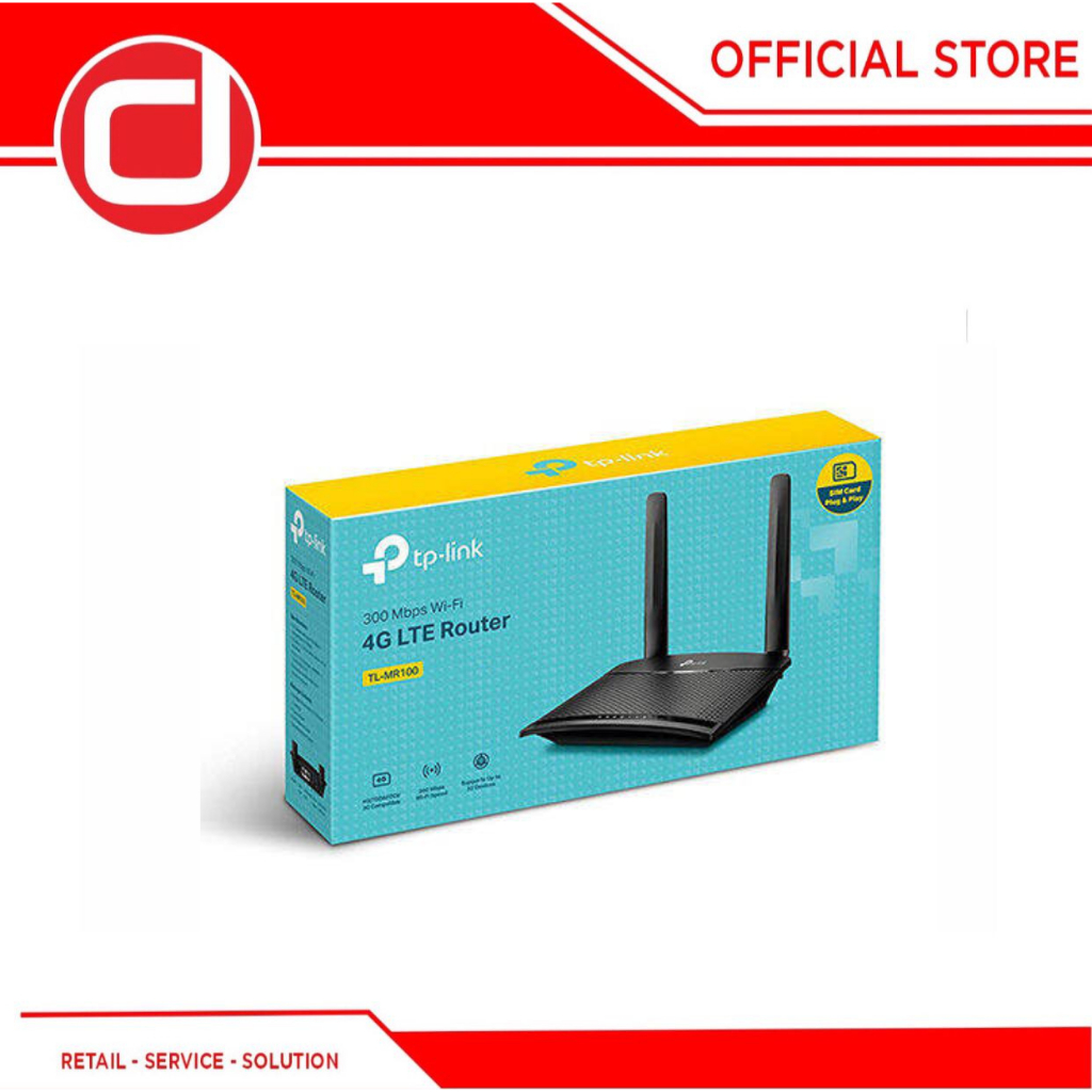 Jual TP-Link WR MR100 4G LTE Portable 3G/4G Router | Shopee Indonesia