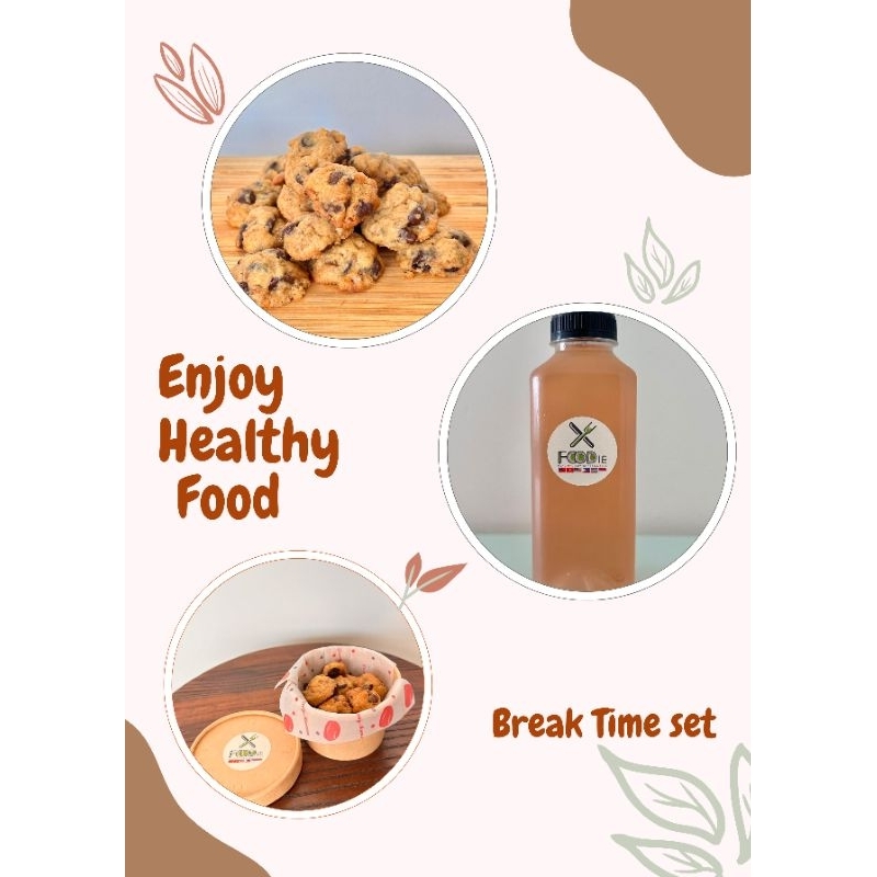 Jual CHOCO COOKIES + TEA (BREAK TIME SET) | Shopee Indonesia