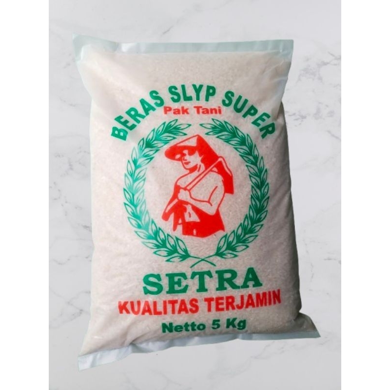Jual Beras Enak Pak Tani Rasa Enak dan Pulen Kemasan 5kg | Shopee Indonesia