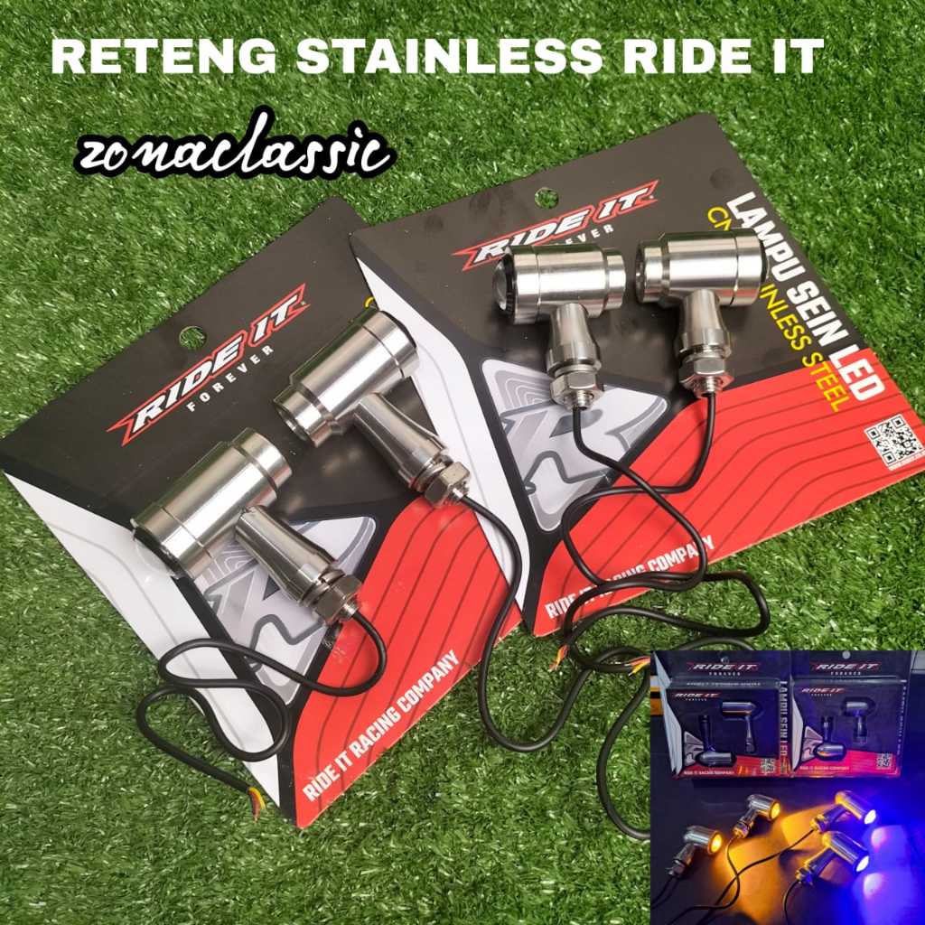 Jual RITING SEIN STAINLESS CHROME RETENG MATRIX BULAT PALU LED SET ...