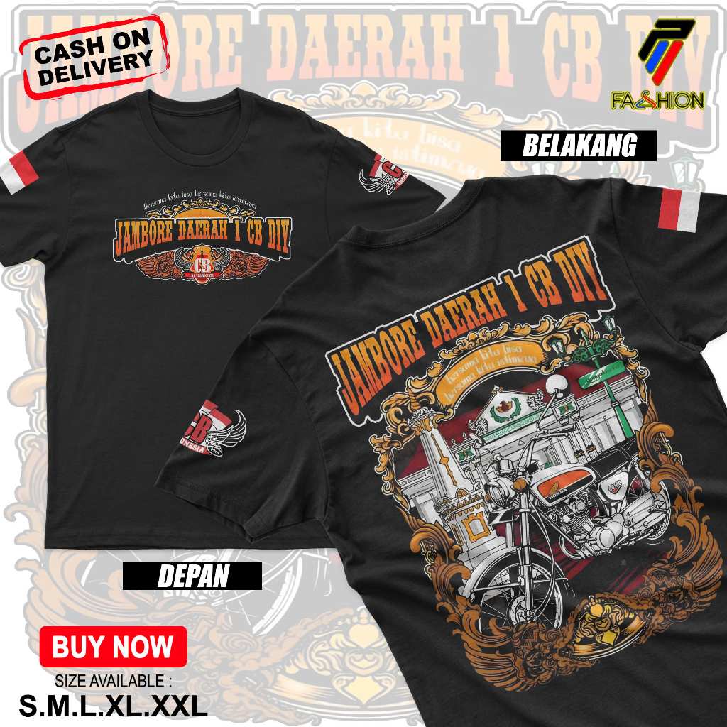 Jual Kaos Acara JAMDA 1 CB DIY JOGJA | Shopee Indonesia