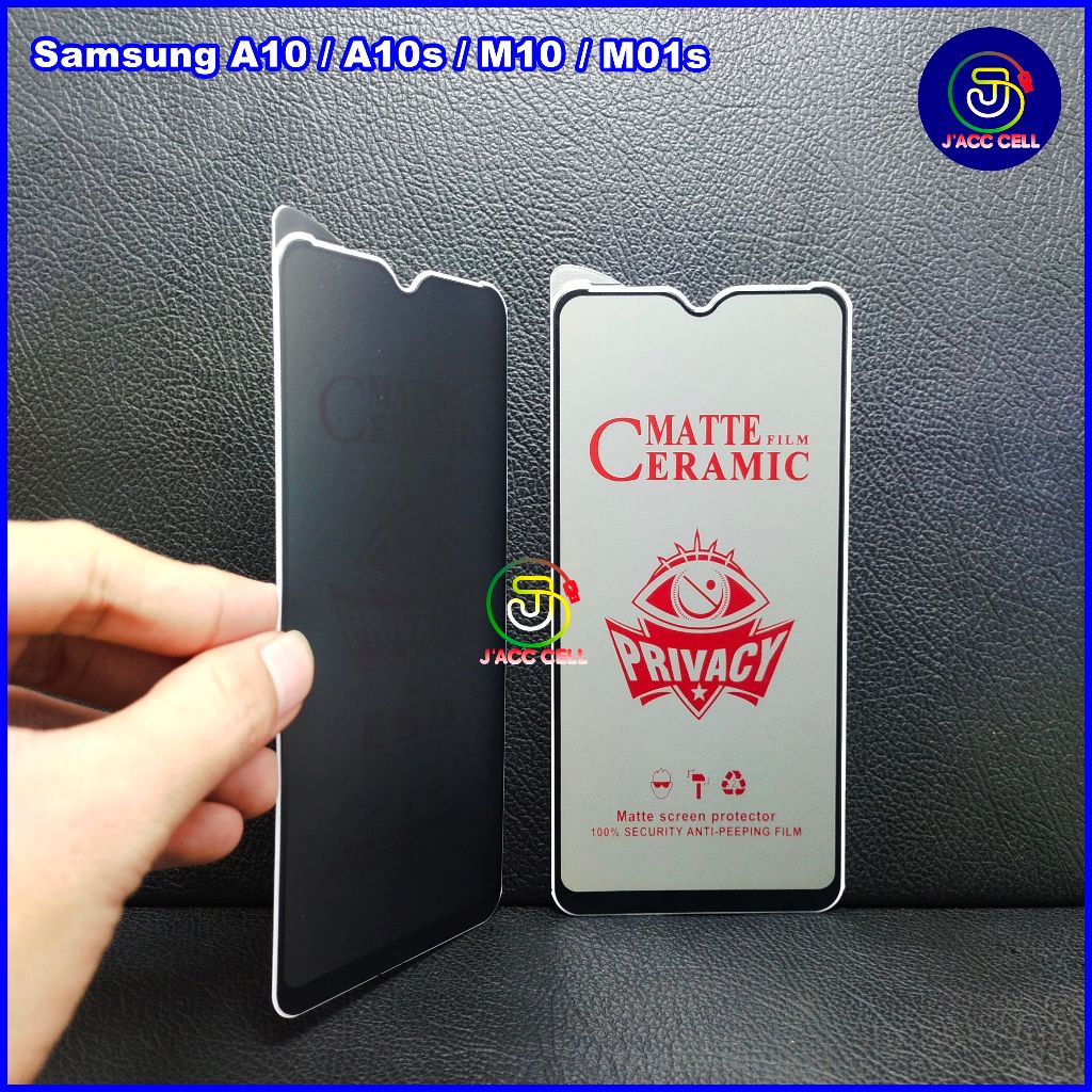 Jual Anti Gores Ceramic Privasi Matte Anti Spy Privacy Samsung A10,A10s,M10,M01s,A05,A05s,A06 ...