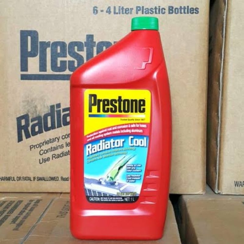 Jual Air Radiator Prestone Merah & Hijau 1liter | Shopee Indonesia