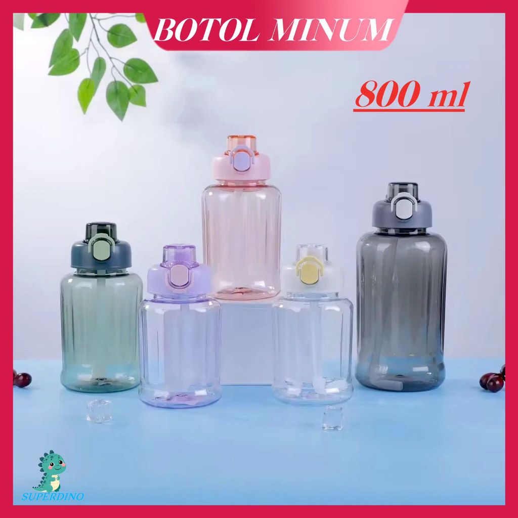 Jual Superdino Botol Air Minum 1233 Tumbler Air Minum Dengan Sedotan ...