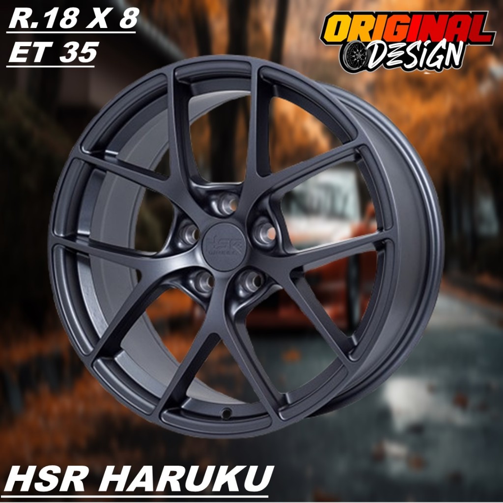 Jual Velg mobil ZENIX, INNOVA REBORN, CIVIC ring 18 HSR HARUKU R18 ...